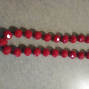 Accessories | Beautiful Red Beads | Poshmark